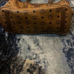 MCM | Bags | Mcm Small Reversible Monogram Tote | Poshmark